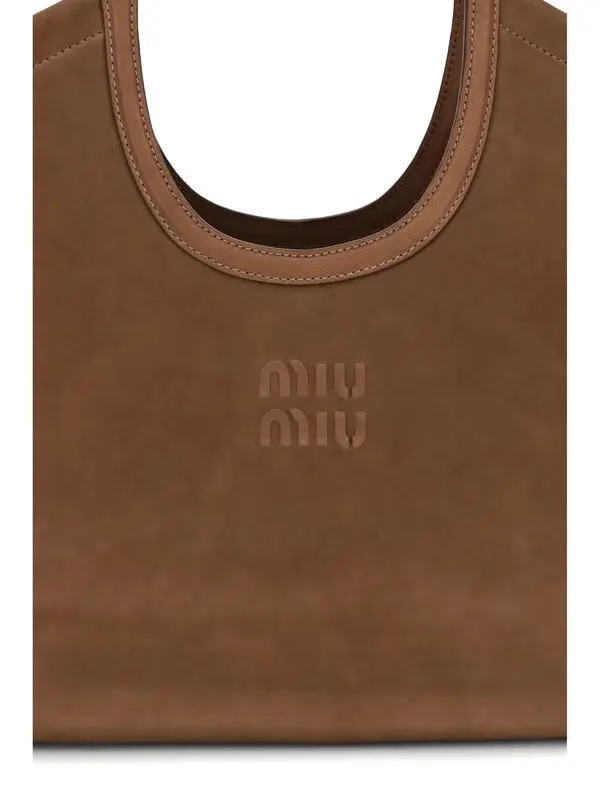 Miu Miu Ivy Nappa Shopping Bag