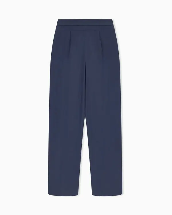 Giorgio Armani Trouser Regular Fit In Heavy Washed Silk
