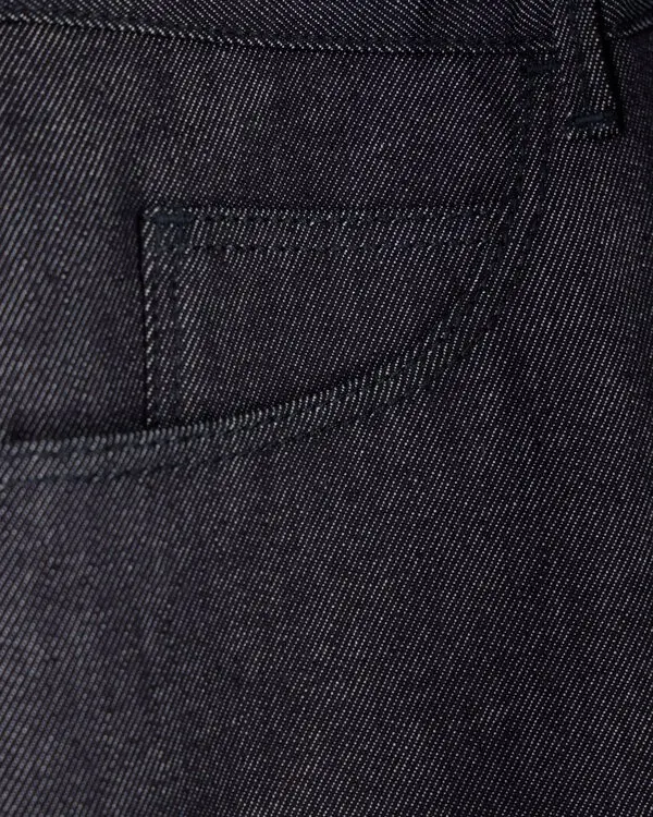 Giorgio Armani Regular Fit 5-pocket Pants In Stretch Cashmere-blend Denim