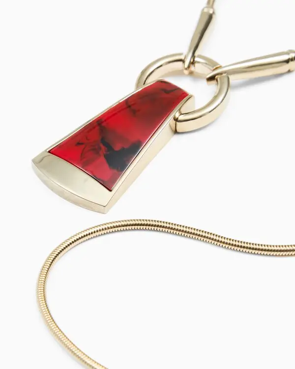 Giorgio Armani Necklace With Metal Pendant