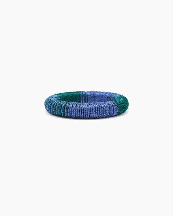 Giorgio Armani Fabric-covered Bangle
