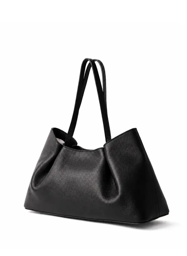 ELLEME Dimple Tote Medium Pebbled Leather