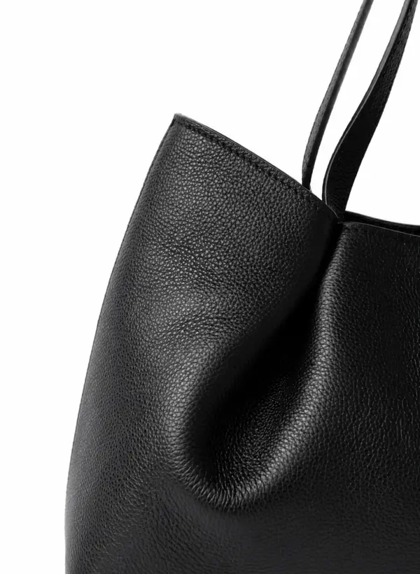 ELLEME Dimple Tote Medium Pebbled Leather