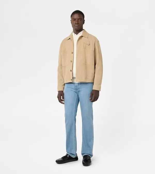 TOD'S Pashmy Suede Jacket