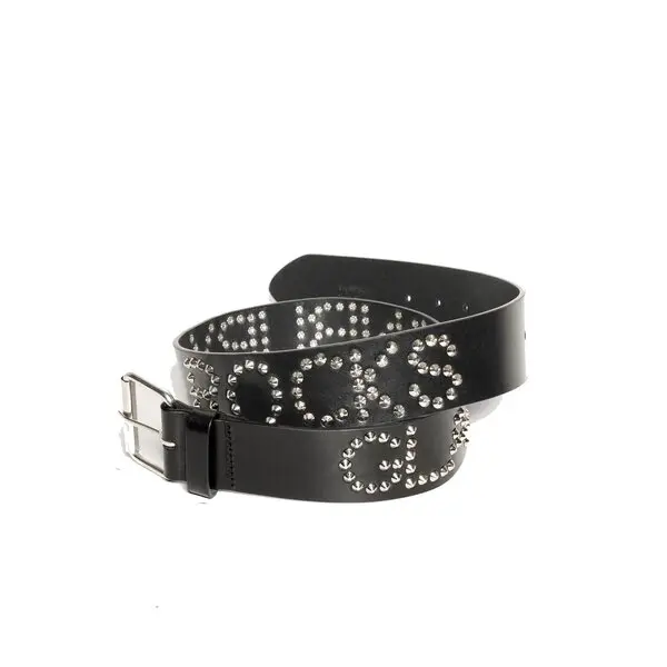 STUART TREVOR Glastonbury Rocks Studded Leather Belt