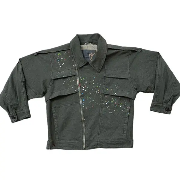 ZASTASTUDIO Raw Denim Multispots Jacket