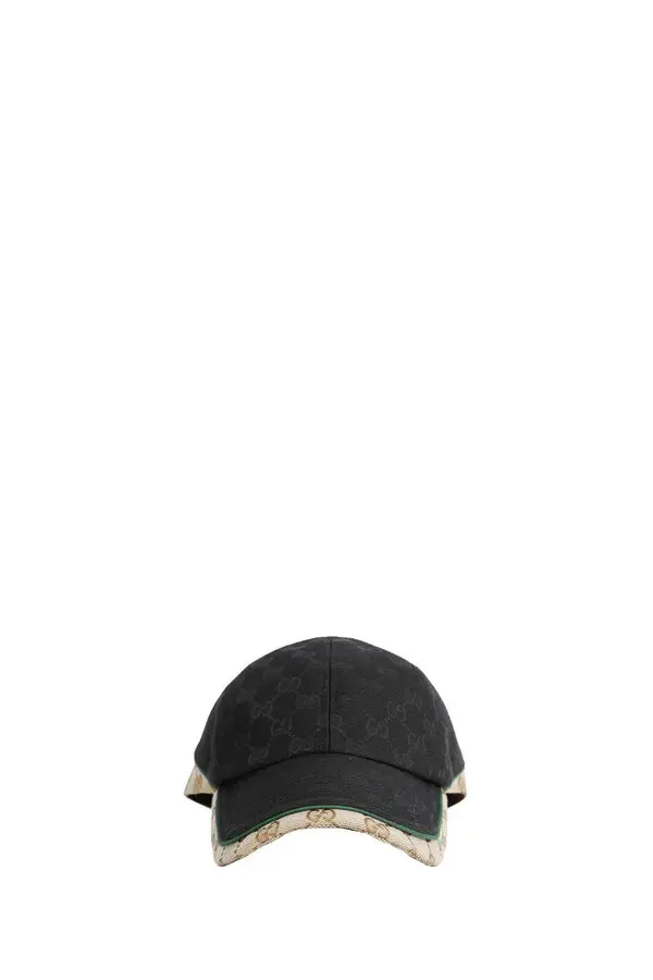 Gucci Gg Cotton Canvas Baseball Hat