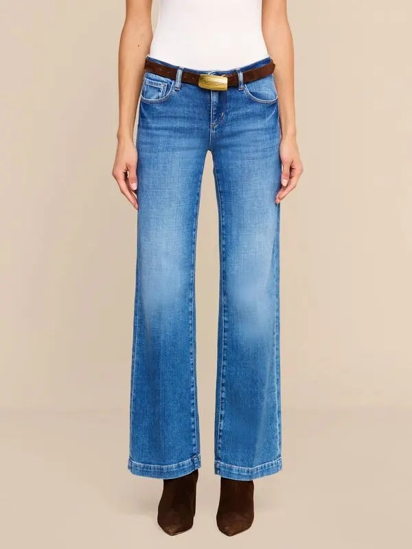 L'Agence Joanne Low-rise Wide-leg Jean