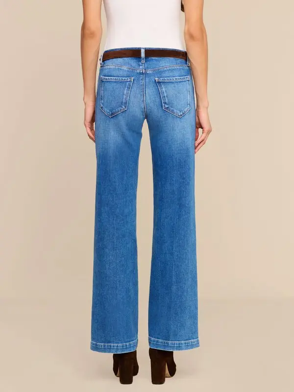 L'Agence Joanne Low-rise Wide-leg Jean