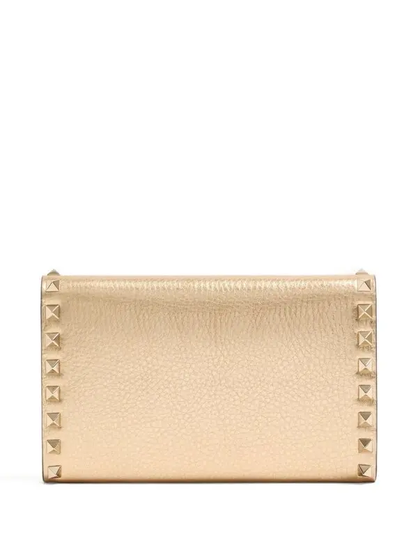 Valentino Garavani Rockstud Foldover Top Wallet