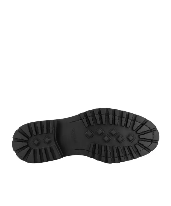 DOUCAL'S Round-toe Lace-up Derby Shoes