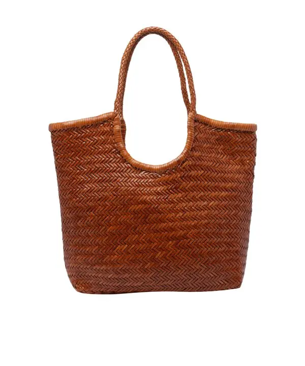 Dragon Diffusion Ns Diagonal Triple Jump Shoulder Bag - Tan