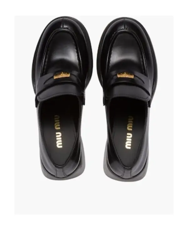 Miu Miu Slip-on Penny Loafers