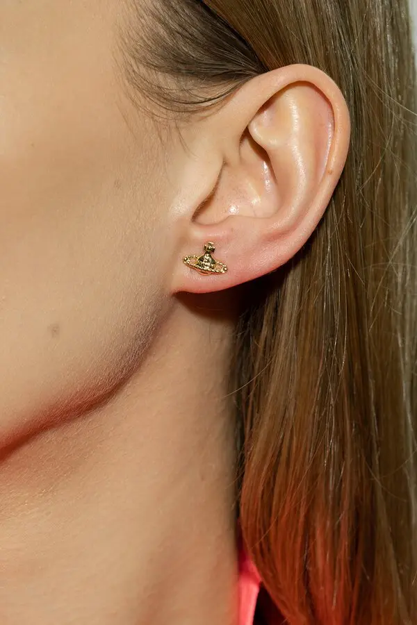 VIVIENNE WESTWOOD Logo Earrings