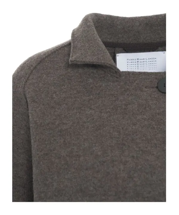 Harris Wharf London Stand-collar Coat
