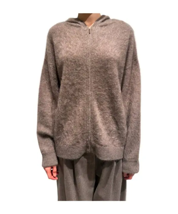 Max Mara Long-sleeved Hooded Knitwear