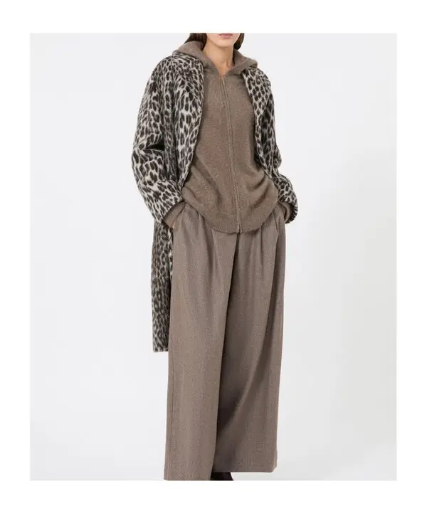 Max Mara Long-sleeved Hooded Knitwear