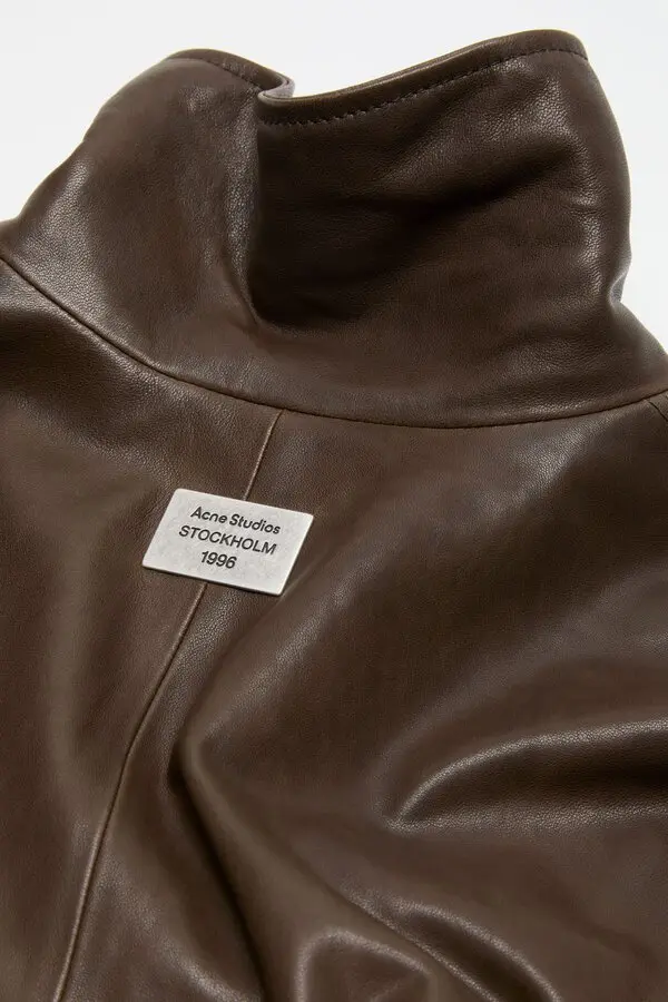 Acne Studios Leather Blouson Jacket