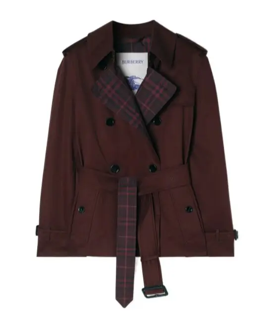 Burberry Garbardine Lakefield Trench Jacket - Reddish-brown