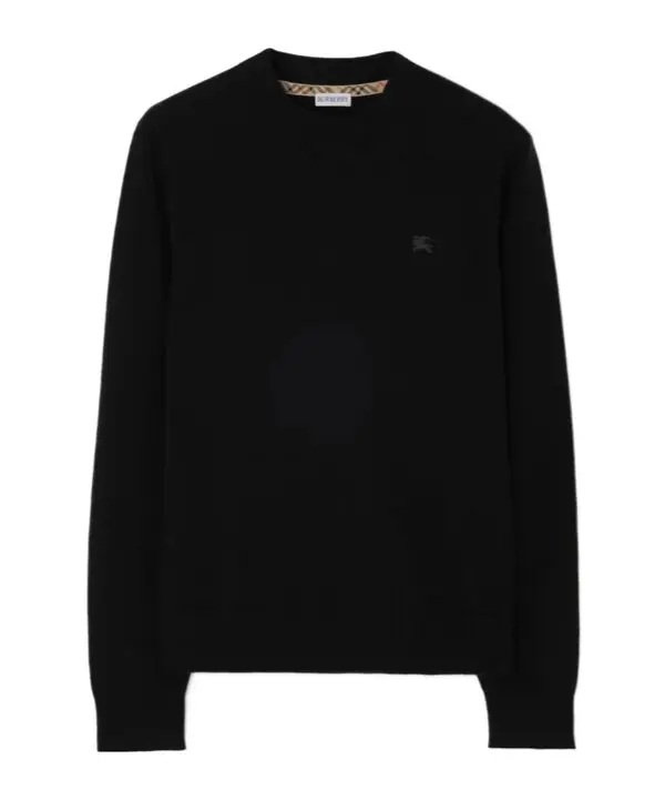 Burberry Cashmere Blend Sweater - Black