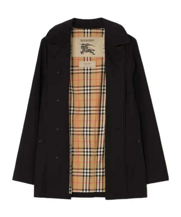 Burberry Extra-short Gabardine Camden Car Coat