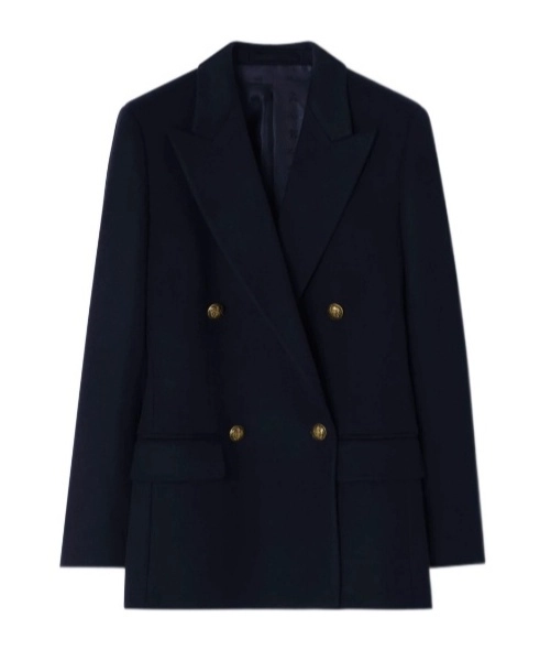 Burberry Cashmere Tailored Jacket
