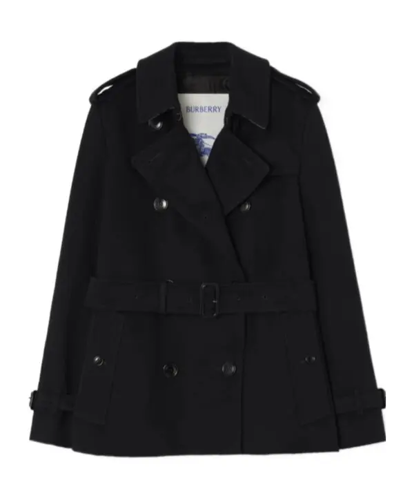 Burberry Cashmere Kensington Trench Jacket