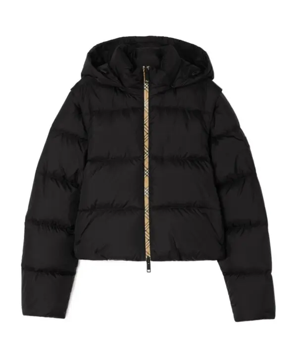 Burberry Detachable Sleeve Nylon Langdale Puffer Jacket