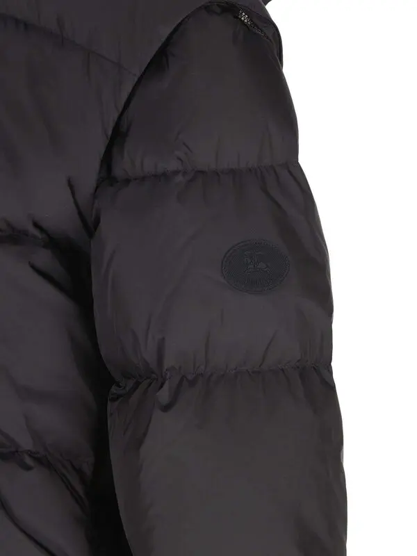 Burberry Detachable Sleeve Nylon Langdale Puffer Jacket