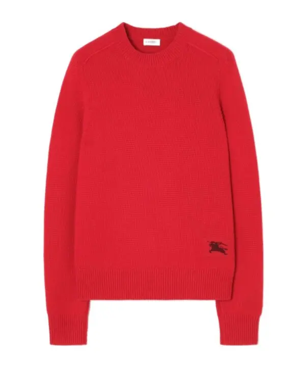 Burberry Cashmere Sweater - Post Red