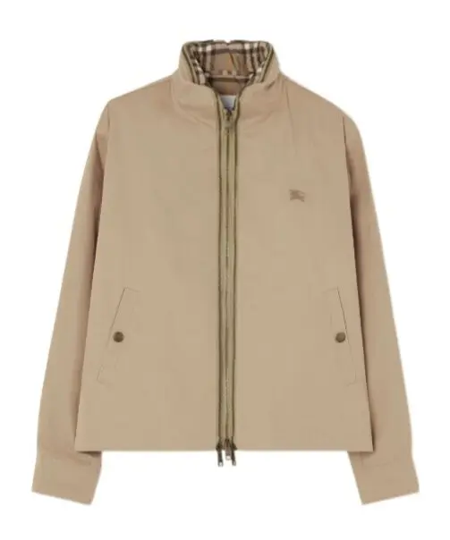 Burberry Cotton Twill Jacket With Gilet - Beige