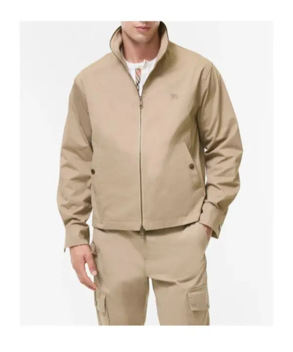 Burberry Cotton Twill Jacket With Gilet
