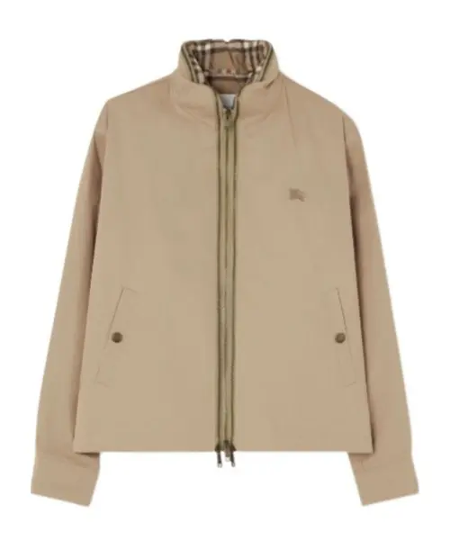 Burberry Cotton Twill Jacket With Gilet - Beige