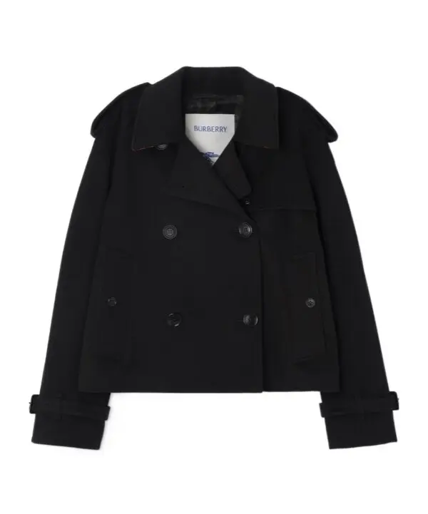 Burberry Cashmere Mayfair Trench Jacket