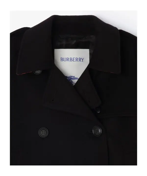 Burberry Cashmere Mayfair Trench Jacket