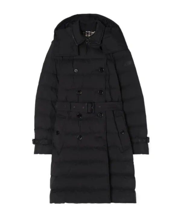 Burberry Mid-length Nylon Audley Puffer Coat