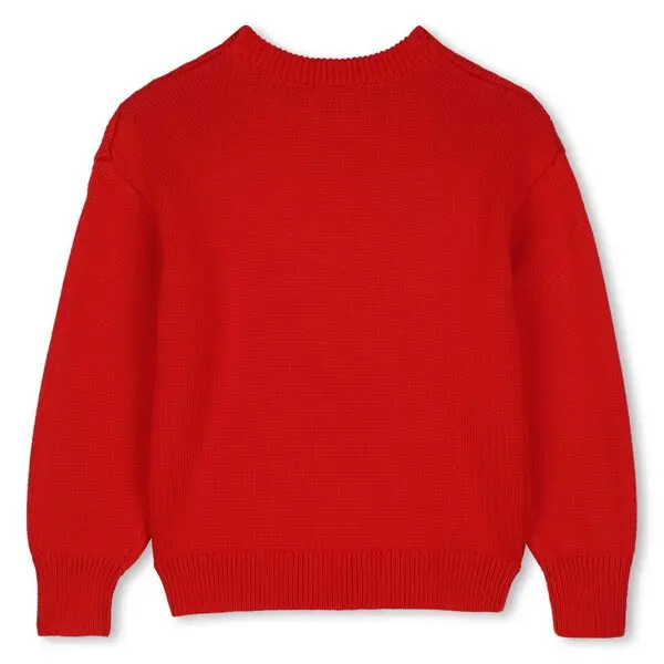 Kenzo Boke Flower Intarsia Knit Sweater