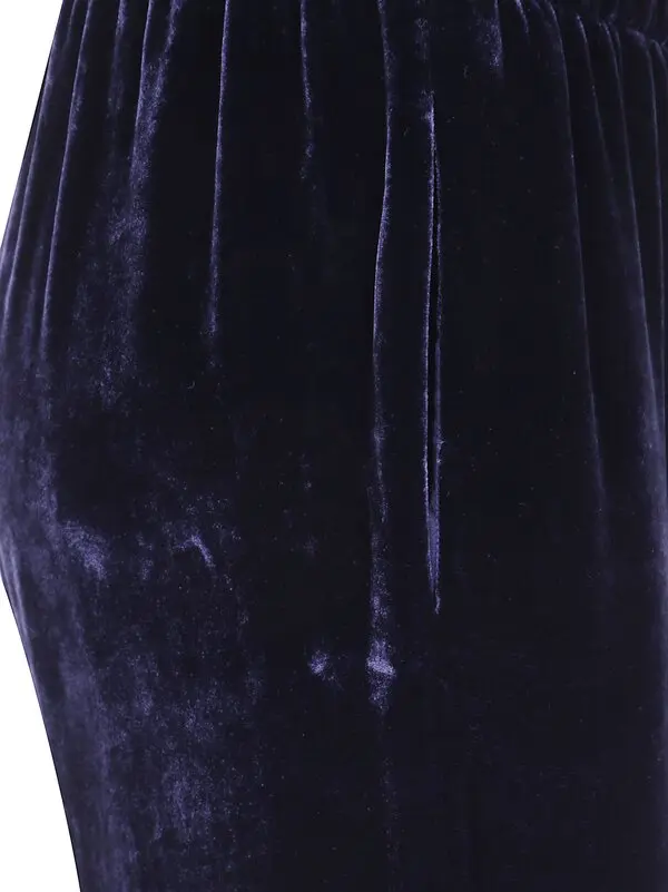 Antonelli Firenze Velvet Silk Trousers