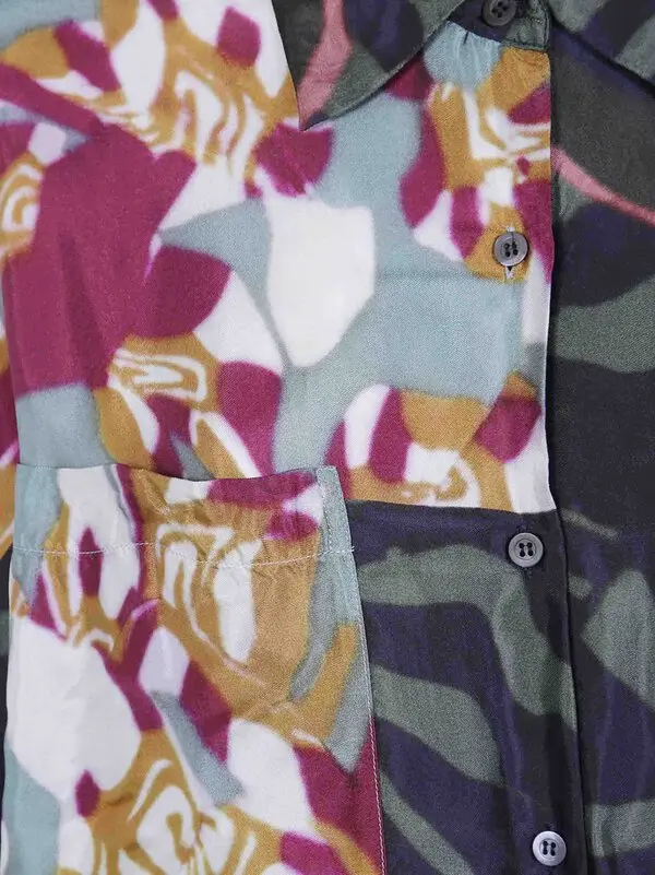 Dries Van Noten Viscose Cocoon Shirt