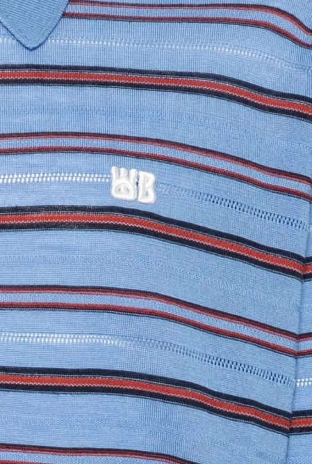 WALES BONNER Beam Polo Shirt