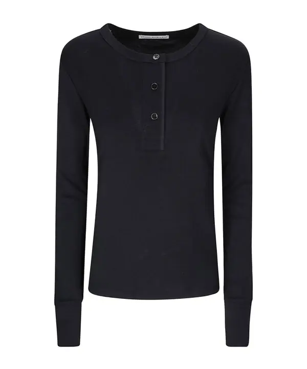 Studio Nicholson Long-sleeve Polo Shirt