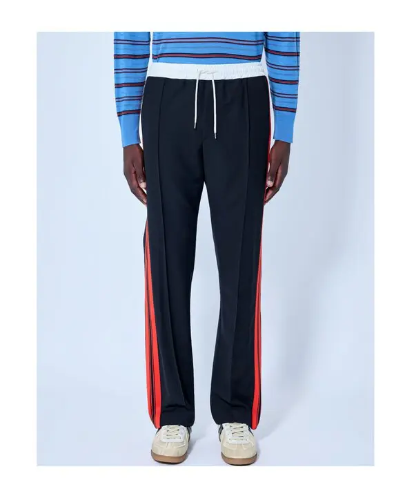 WALES BONNER Side-stripe Drawstring Trousers