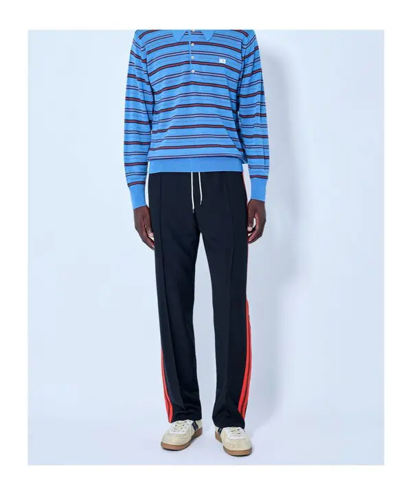 WALES BONNER Side-stripe Drawstring Trousers