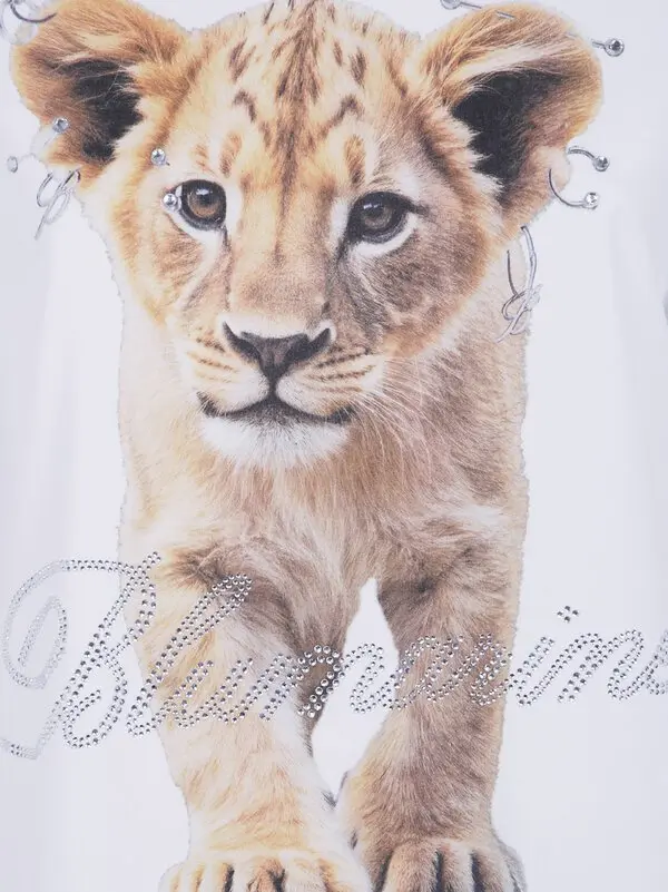 Blumarine Tiger Print T-shirt
