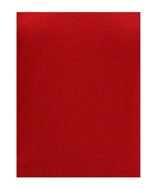 Fabiana Filippi Brushed Short-sleeve Knitted Top