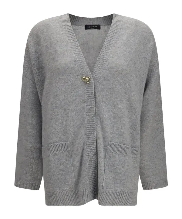 Fabiana Filippi V-neck Knot-button Cardigan