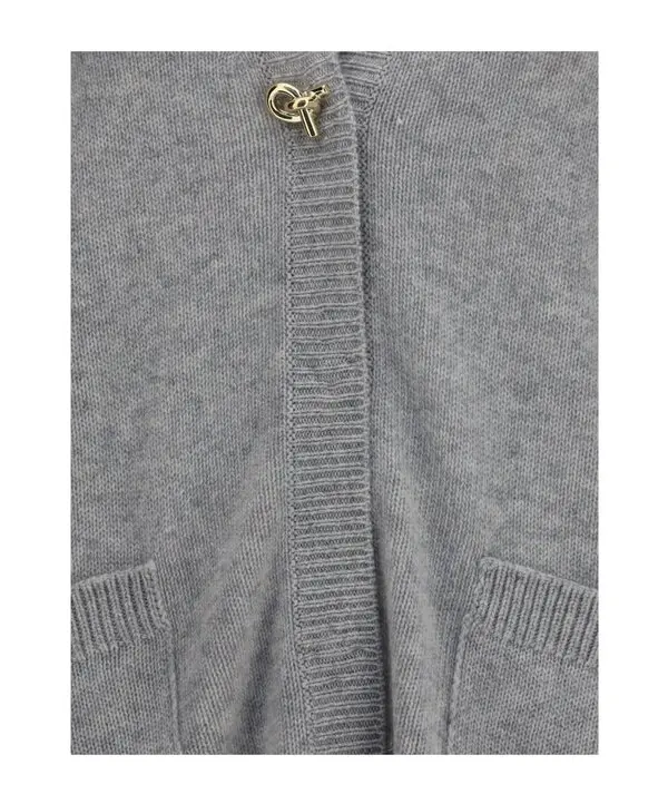 Fabiana Filippi V-neck Knot-button Cardigan