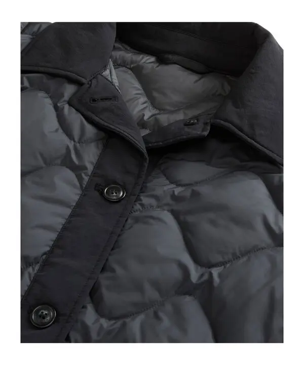 Woolrich Heritage Quilted Stand-up Collar Jacket