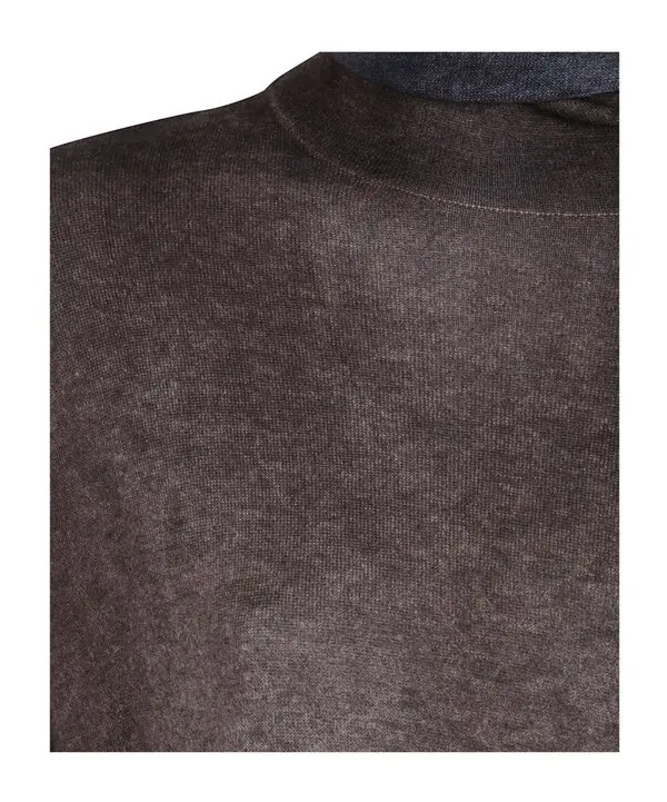 Avant Toi Drop-shoulder Roll-neck Pullover