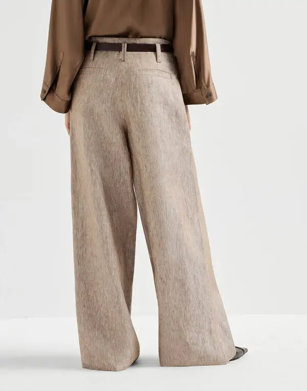 Brunello Cucinelli Pleated A-line Trousers